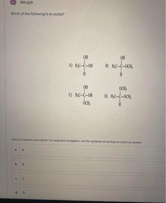 Solved RM-Q22 Which of the following is NOT an appropriate | Chegg.com