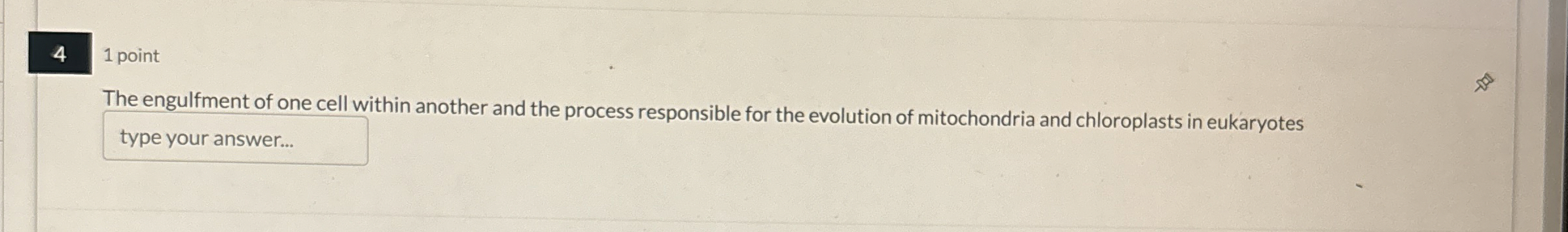 Solved 41 ﻿pointThe engulfment of one cell within another | Chegg.com