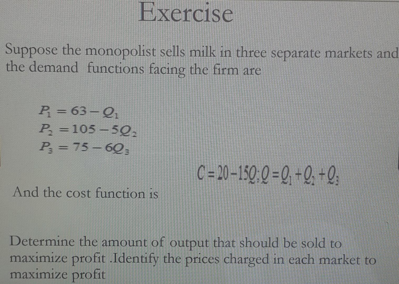 Solved mathematics for economics, unconstrained optimization | Chegg.com
