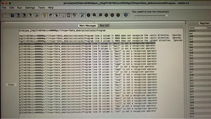 Solved This is the code :.data msg1: .asciz " Please enter a | Chegg.com
