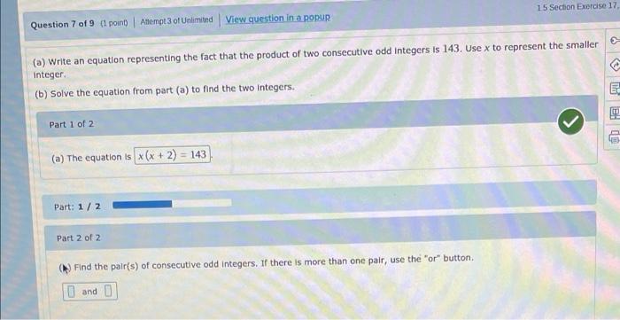 Solved Write an equation representing the fact that the | Chegg.com