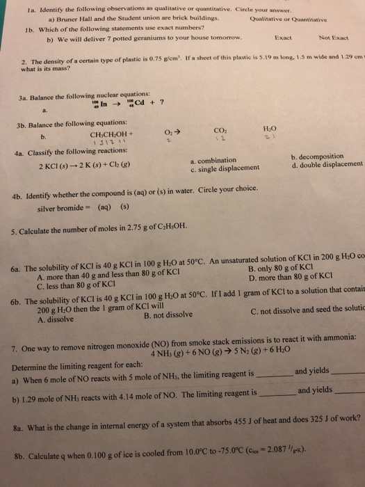 Solved her Name Section Experiment 1. Lewis Structures and | Chegg.com