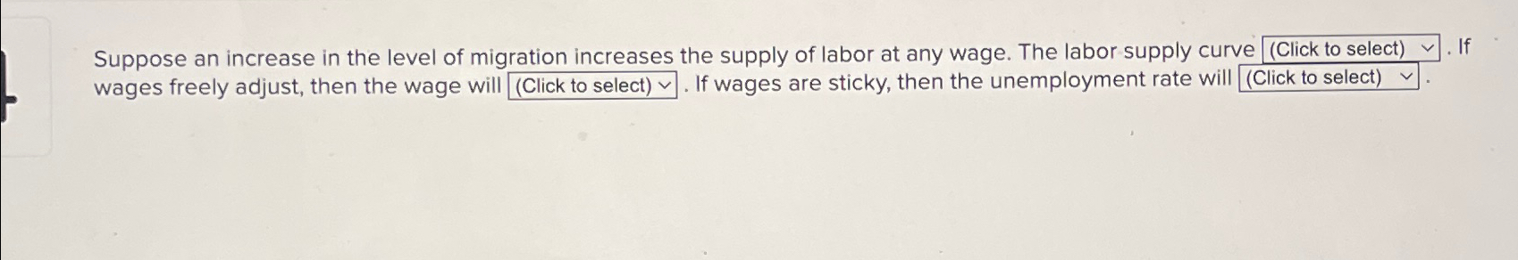 Solved Suppose an increase in the level of migration | Chegg.com