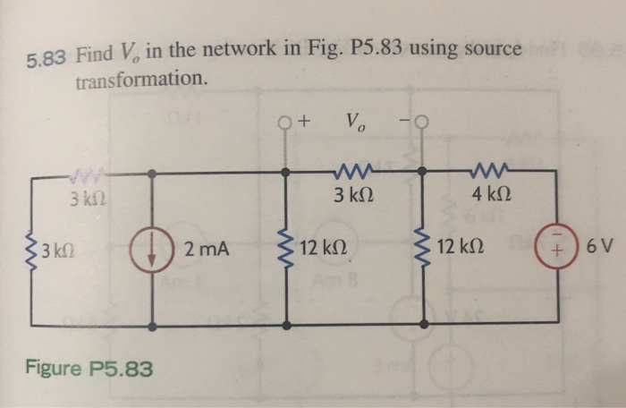 Solved 5.78 Find I, in the network in Fig. P5.78 using | Chegg.com