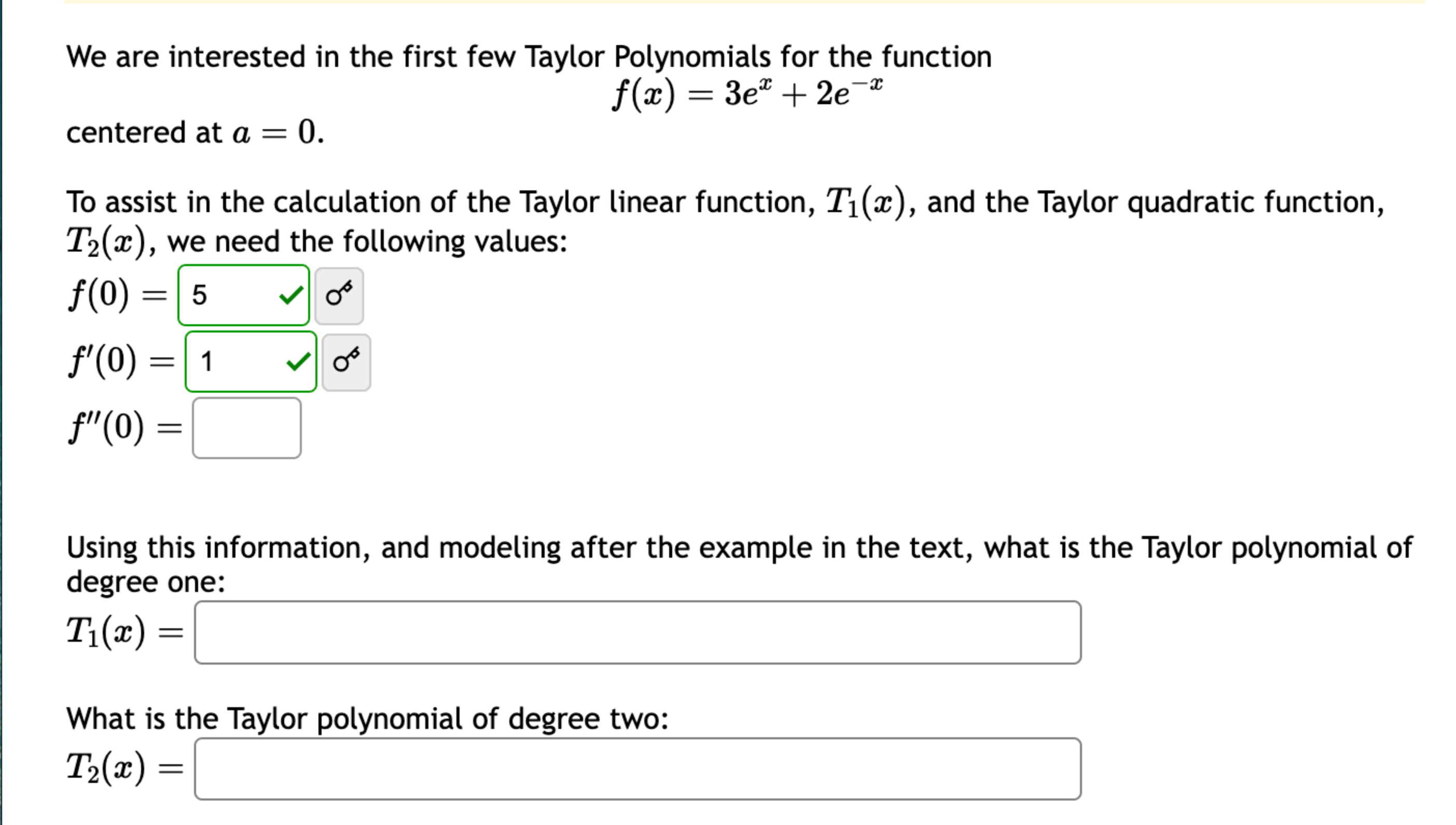 Solved We are interested in the first few Taylor Polynomials | Chegg.com