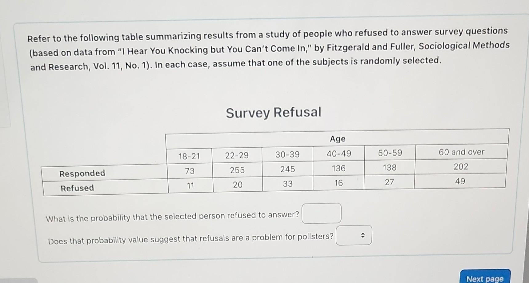 Solved Refer to the following table summarizing results from | Chegg.com