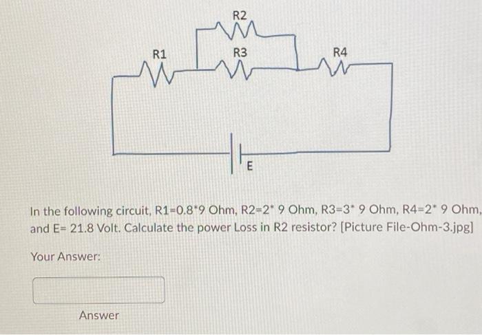 In the following circuit, | Chegg.com