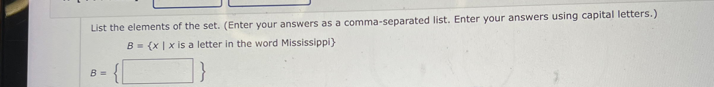 Solved List the elements of the set. (Enter your answers as | Chegg.com
