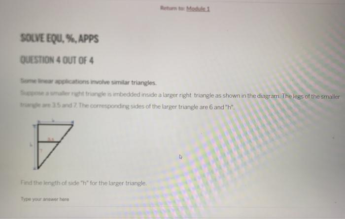 Solved SOLVE EQU.%, APPS QUESTION 4 OUT OF 4 Some | Chegg.com