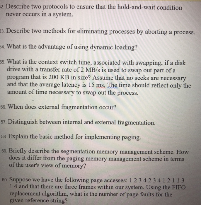 Solved 2. Describe two protocols to ensure that the | Chegg.com