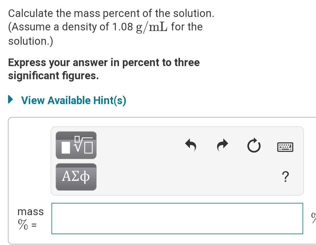 Solved An aqueous NaCl solution is made using 112 g of NaCl | Chegg.com