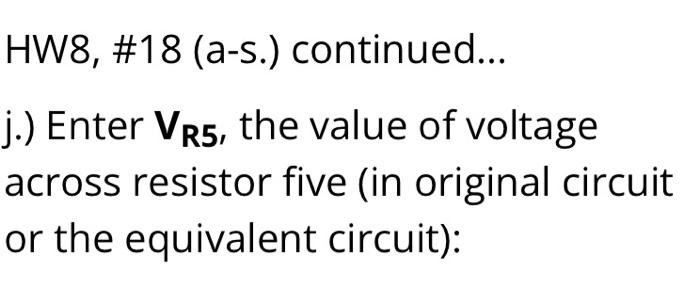 Solved HW8, \#18) After using Delta-Wye conversion between | Chegg.com