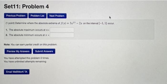 Solved Set11: Problem 4 Previous Problem Problern List Next | Chegg.com