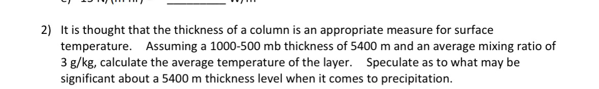 Solved It is thought that the thickness of a column is an | Chegg.com