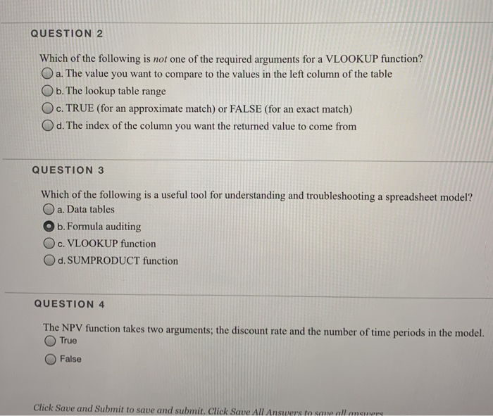 Solved ION 2 Which Of The Following Is Not One Of The Chegg