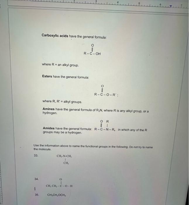 Solved Ethers have the general formula R-O-R', where R,R′= | Chegg.com