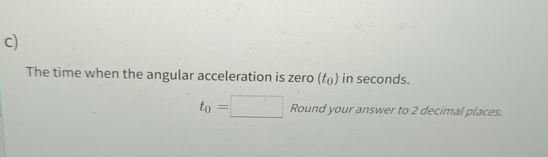 Solved The angular displacement, θ ﻿radians, of the spoke of | Chegg.com