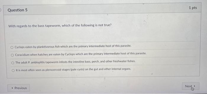 Solved Cestodes with the coracidium larva in the life cycle | Chegg.com