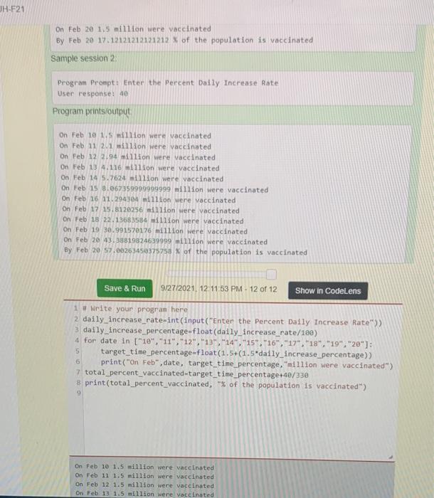 Solved help please I dont know how to make it change for | Chegg.com
