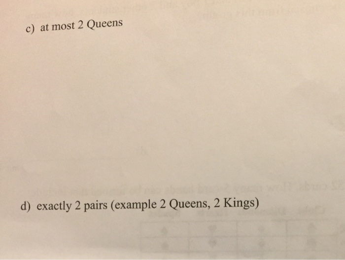 Solved Consider a standard deck of 52 cards. How many 5-card | Chegg.com