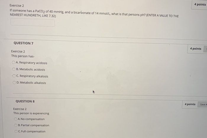 Solved QUESTION 1 What is the typical value for PCO2? 25 | Chegg.com
