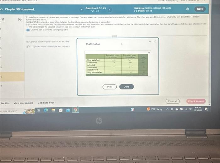 Solved rk: Chapter 5B Homework ist 3 5 6 7 tive Methods Fall | Chegg.com