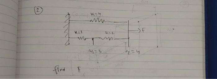 Solved (2) find F | Chegg.com
