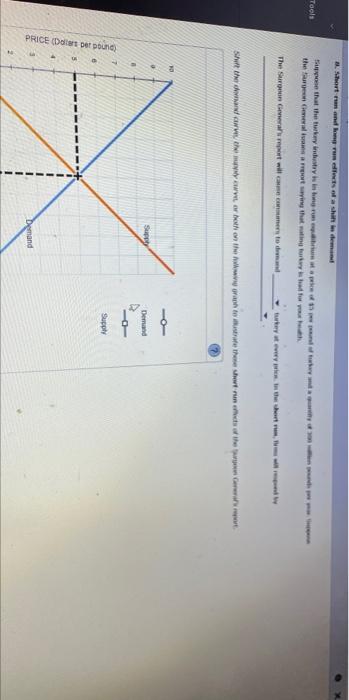 Short and long run efects of a shift idem Tools pe | Chegg.com