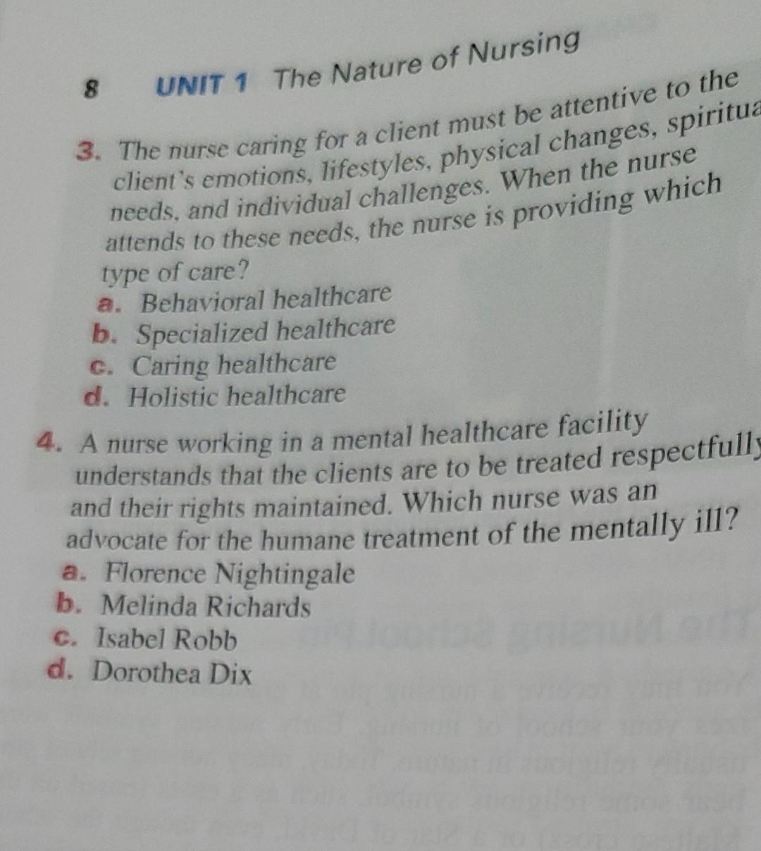 Solved NCLEX-STYLE REVIEW QUESTIONS 1. Which trends in | Chegg.com