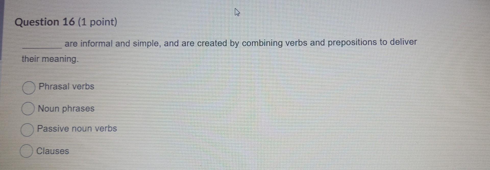 are informal and simple, and are created by combining | Chegg.com