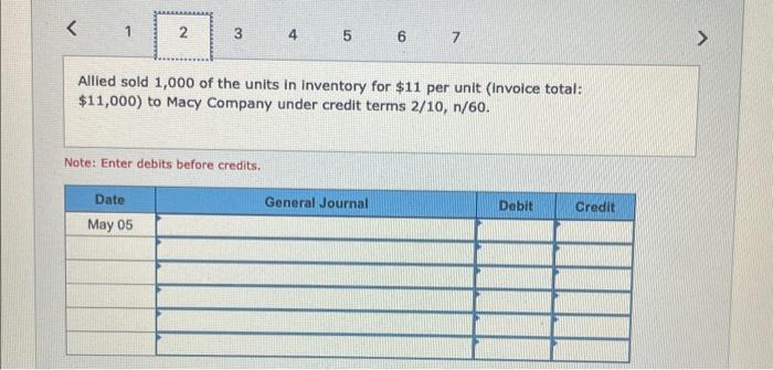 Solved Record the cost of goods sold. Note: Enter debits | Chegg.com
