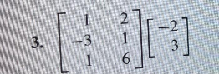 Solved Compute the product in the Exercises 1-4 using (a) | Chegg.com