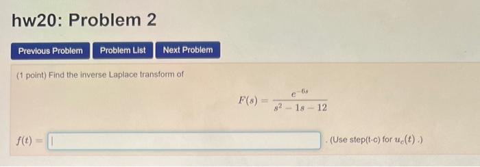 Solved (4 point) Consider the initial value problem | Chegg.com