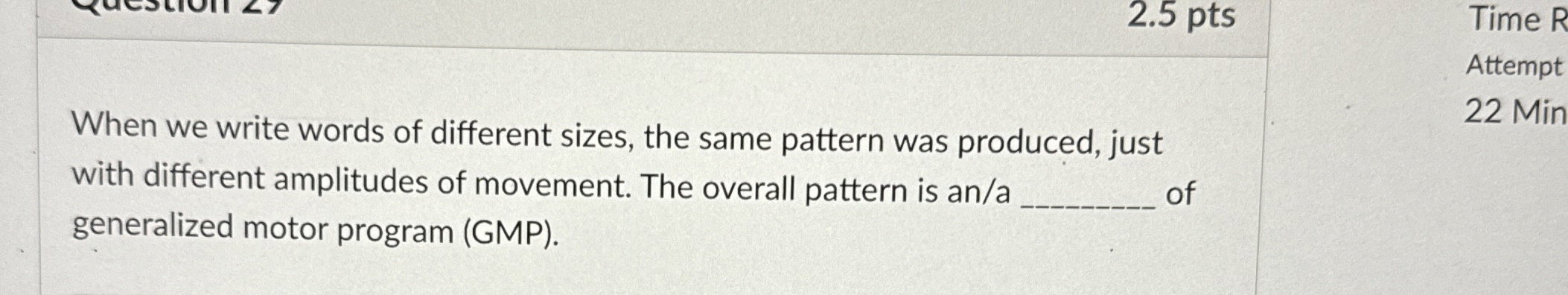 Solved When we write words of different sizes, the same | Chegg.com