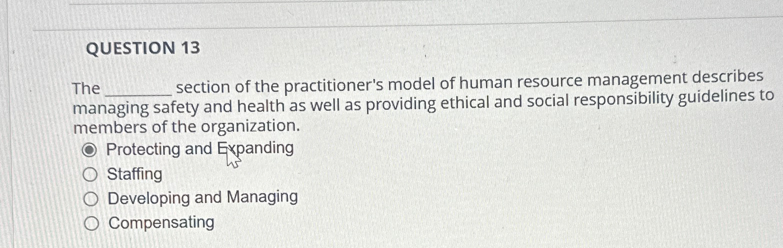 Solved QUESTION 13 ﻿The q, ﻿section of the practitioner's | Chegg.com
