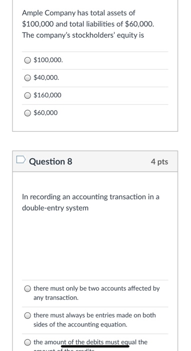Solved Credits decrease assets and increase liabilities. | Chegg.com