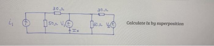 Calculate Ix by superposition Calculate Ix by | Chegg.com Calculate Ix by superposition Calculate Ix by | Chegg.com
