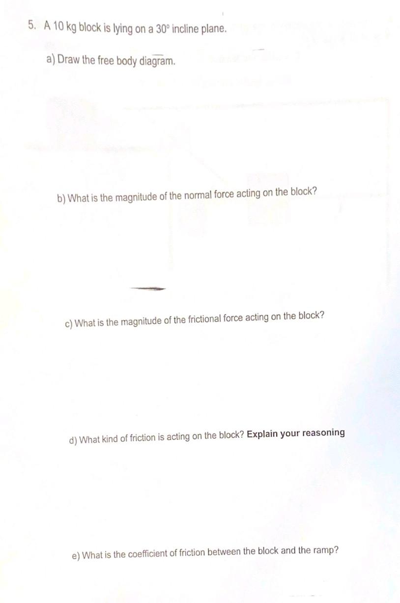 Solved 4. You are pushing a 100 kg block across a flat wood | Chegg.com