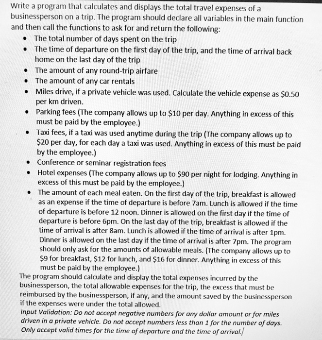 Solved Write a program that calculates and displays the | Chegg.com