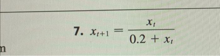 Solved Find the equilibria of the difference equation and | Chegg.com