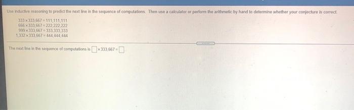 Solved Use Inductive reasoning to predict the next leve i | Chegg.com