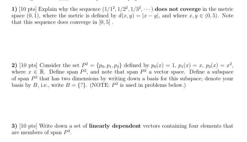 Solved 10pts ﻿Explain why the sequence (112,122,132,cdots) | Chegg.com