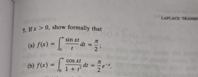 Solved If x>0, ﻿show formally | Chegg.com