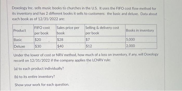 Solved PepsiCo Inc. uses LIFO for its inventory and | Chegg.com