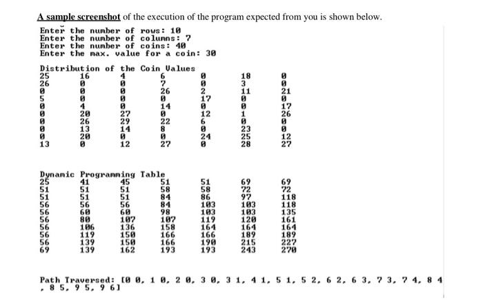 Solved In this project, you will implement the dynamic | Chegg.com