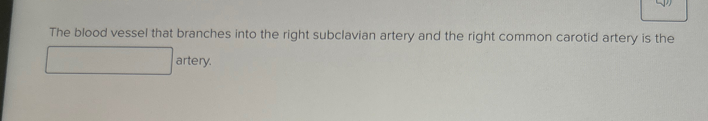 Solved The blood vessel that branches into the right | Chegg.com