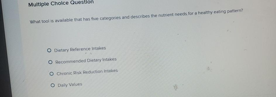 Solved Multiple Cholce QuestionWhat tool is available that | Chegg.com