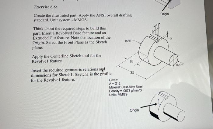 Solved I need to sketch this shape on Solidwork and i need | Chegg.com
