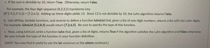 Consider the Haskell functions altMap and div Modio | Chegg.com
