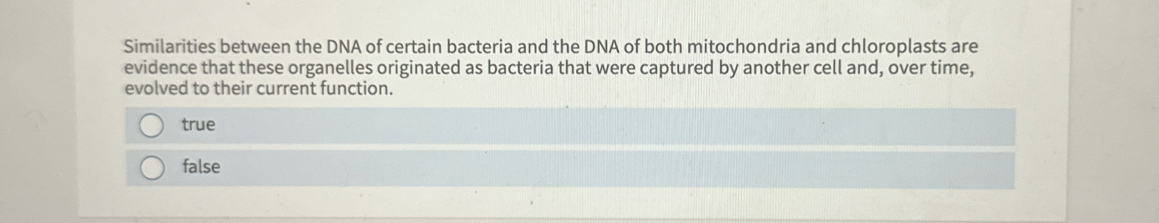 Solved Similarities between the DNA of certain bacteria and | Chegg.com